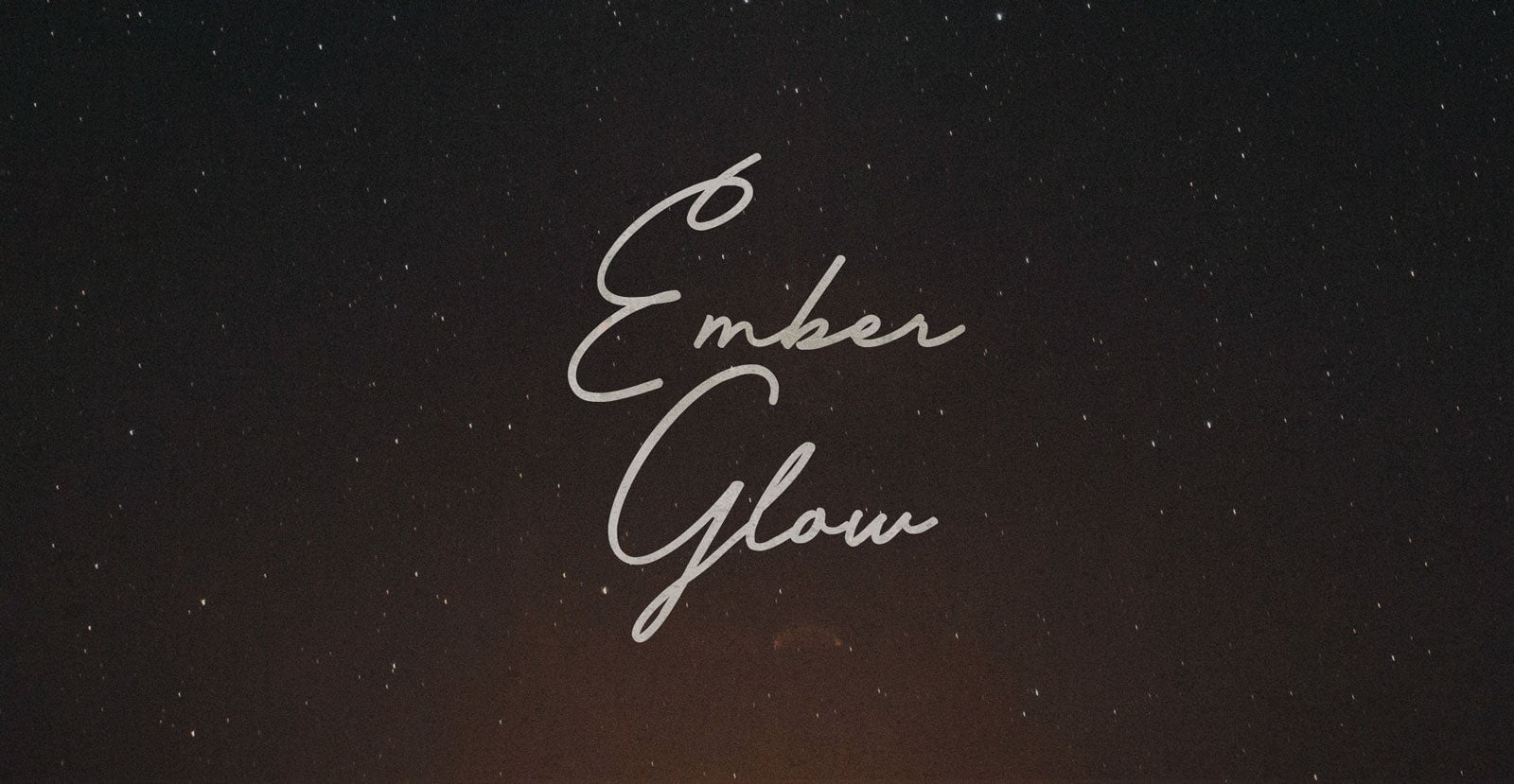 Ember Glow - Handwritten Brush Script Font – BLKBK Fonts