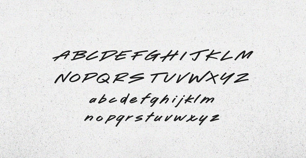 Hard Drive - Handwritten Brush Marker Font – BLKBK Fonts