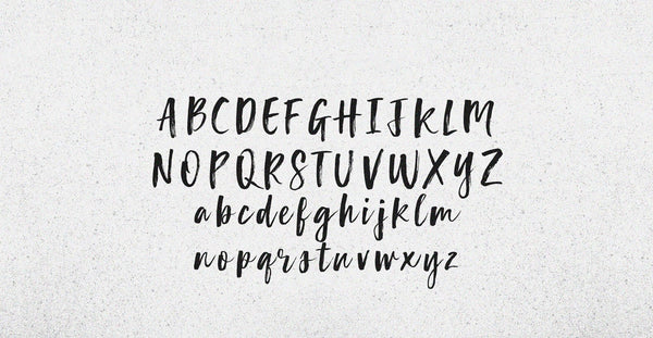 Lucky Turns - Handwritten Brush Script Font – BLKBK Fonts